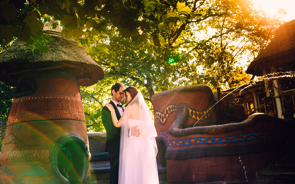 Hochzeitsfotograf Europapark märchenhafte Hochzeitsreportage im Europapark